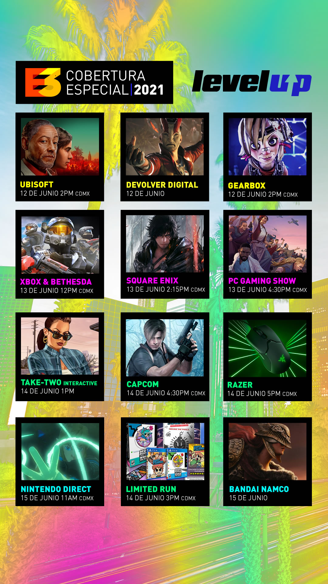 La Guía Máxima: E3 2021 - LevelUp