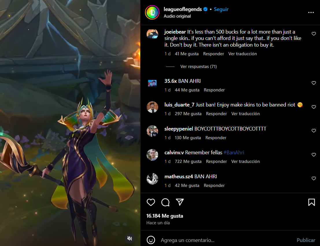 Jugadores de League of Legends están baneando a Ahri de todas las ...