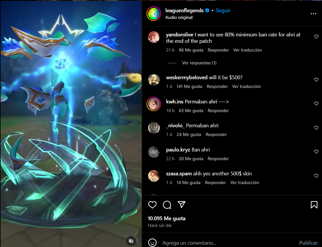 Jugadores de League of Legends están baneando a Ahri de todas las ...