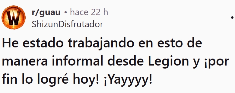 Jugador de World of Warcraft, tras ocho años de esfuerzo, obtiene una ...